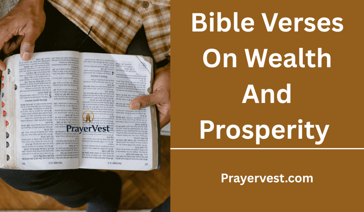 40 Inspiring Bible Verses On Wealth And Prosperity (2025) - PrayerVest