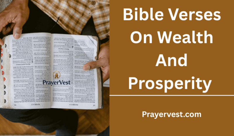 40 Inspiring Bible Verses On Wealth And Prosperity (2025) - PrayerVest