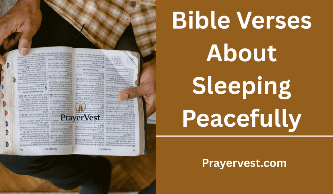 40 Inspiring Bible Verses About Sleeping Peacefully (2025) - PrayerVest